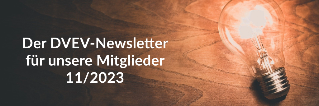 DVEV-Mitglieder-Newsletter 11/2023 - Erbrecht.de